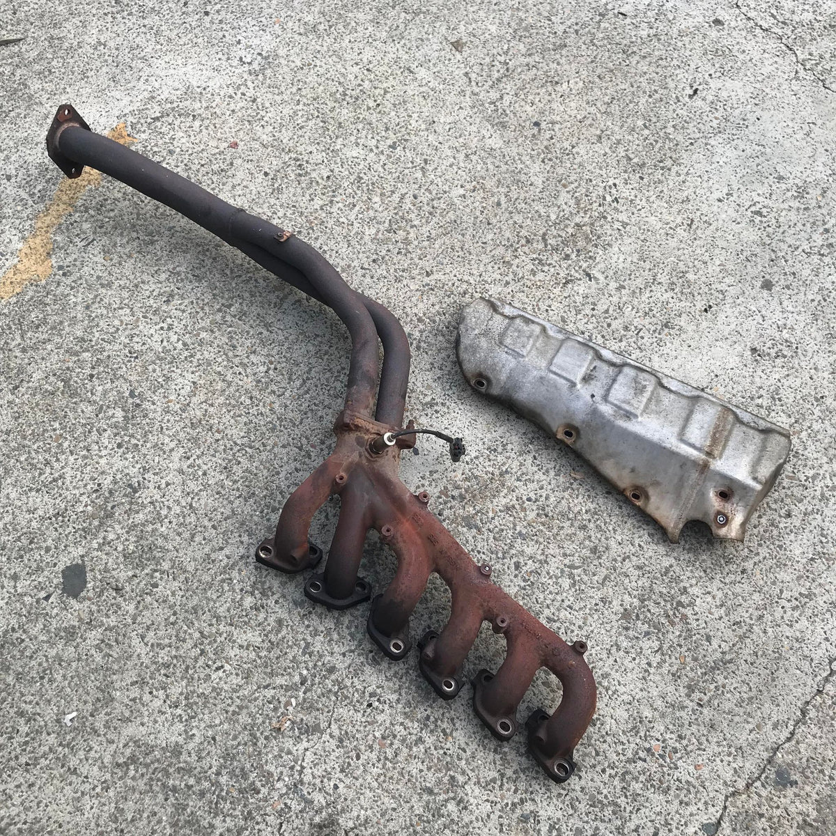 The Skyline Shed - RB25DE OEM Extractor Set to suit R33 GTS - USED PAR ...